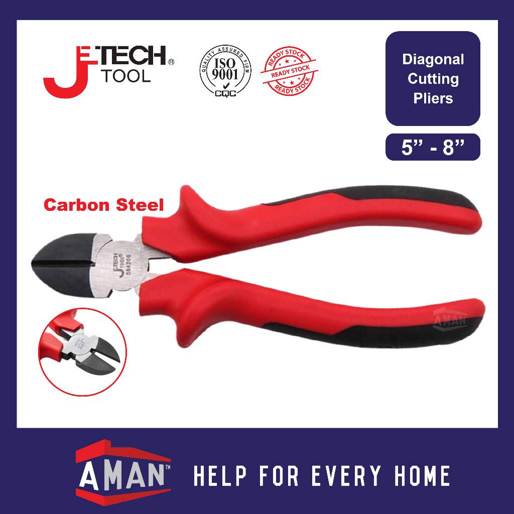 JETECH Diagonal Cutting Plier Diagonal Plier Diagonal Cutter Hand ...