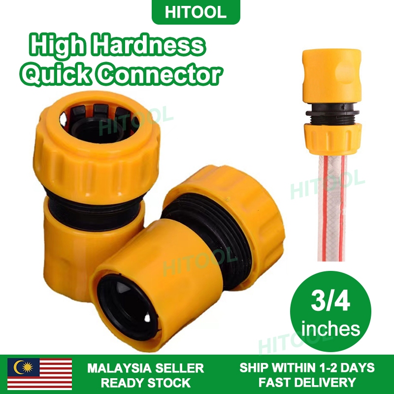 3/4" hose pipe quick connector adapter for garden flexible hose pipe ...