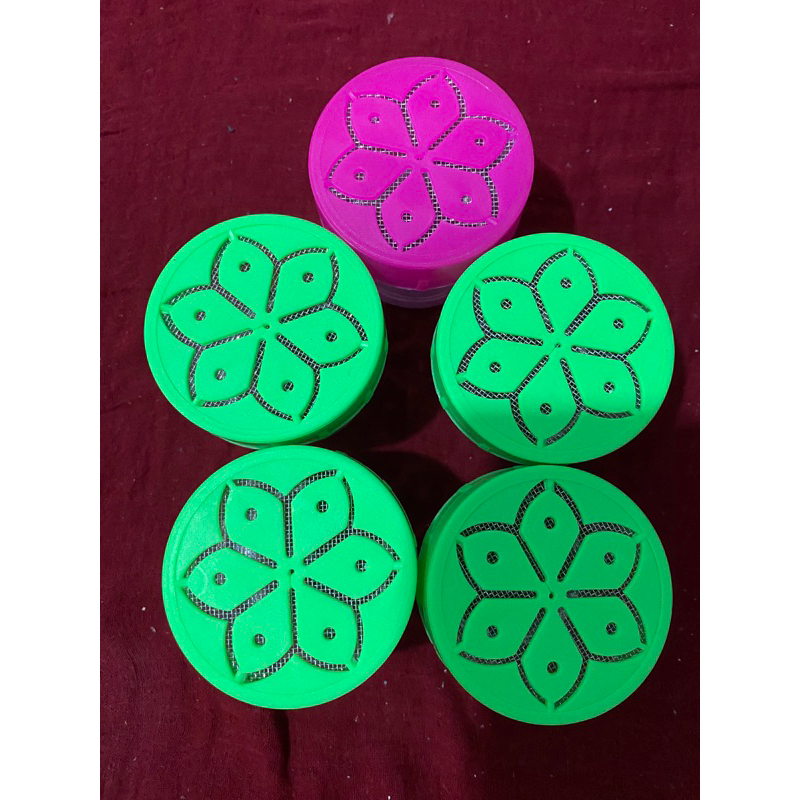 plastic Bottle Filler Kolam Stamp (Rangoli Tool)(5cm) & (5.5cm ...