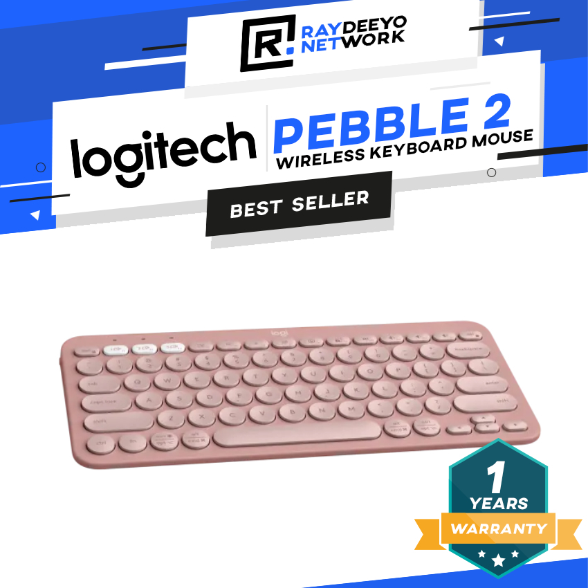 Logitech Pebble Keys 2 K380S / Pebble Mouse 2 M350S Wireless Keyboard ...