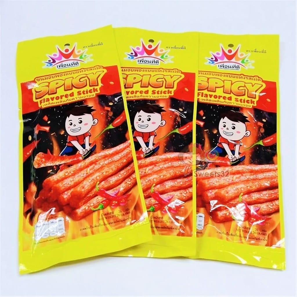*Halal* LATIAO Viral Thailand Snack 26g x 12Pcs Tasty Spicy Flavored ...