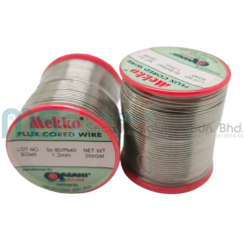 ASAHI Mekko Flux Cored Wire Solder Lead 250g Sn60/Pb40 (0.5mm / 0.6mm ...