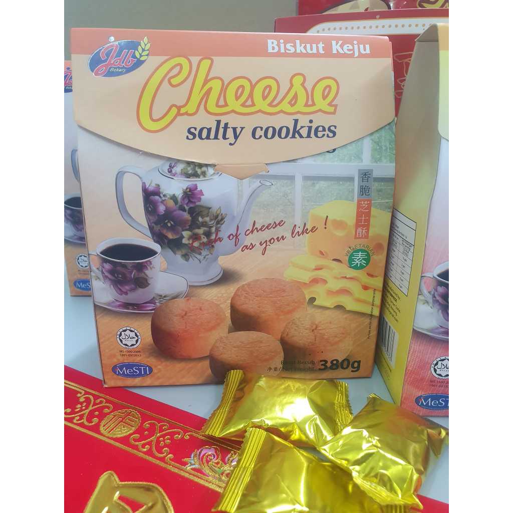 JDB CHEESE COOKIES 380G | Shopee Malaysia