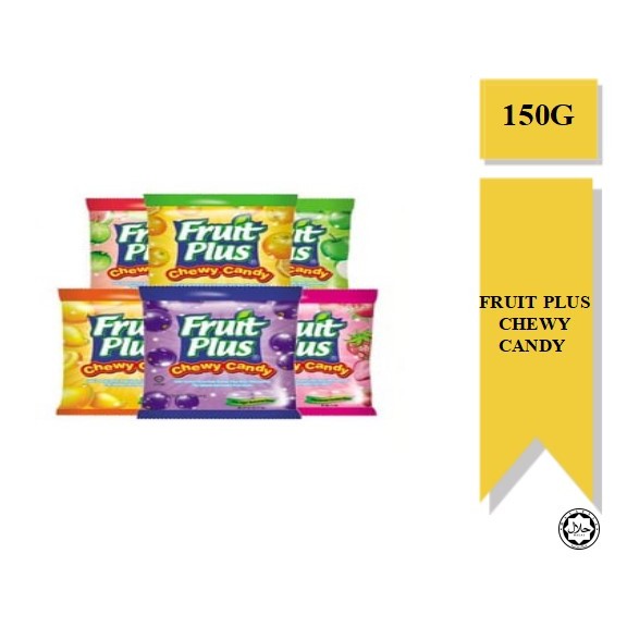FRUIT PLUS CHEWY CANDY 120G | Shopee Malaysia