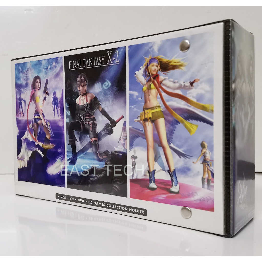 Final Fantasy CD Sleeve Hard Cover SMALL PVC 2D Ring CD VCD File / CD ...