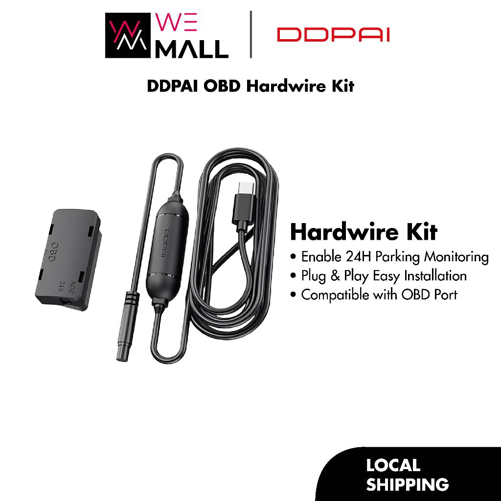 DDPAI OBD Plug & Play Intelligent Hardwire Kit 24H Parking Monitoring ...