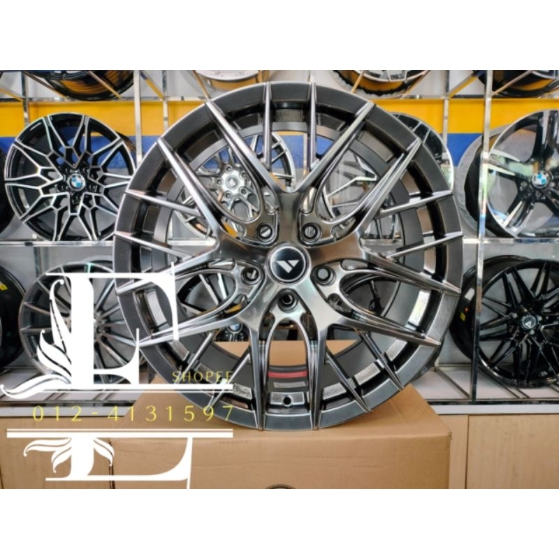 NEW SPORT RIM 17 INCH RM1580 4PC RIM CIVIC X50 HRV CX5 ( KENA BELI ...