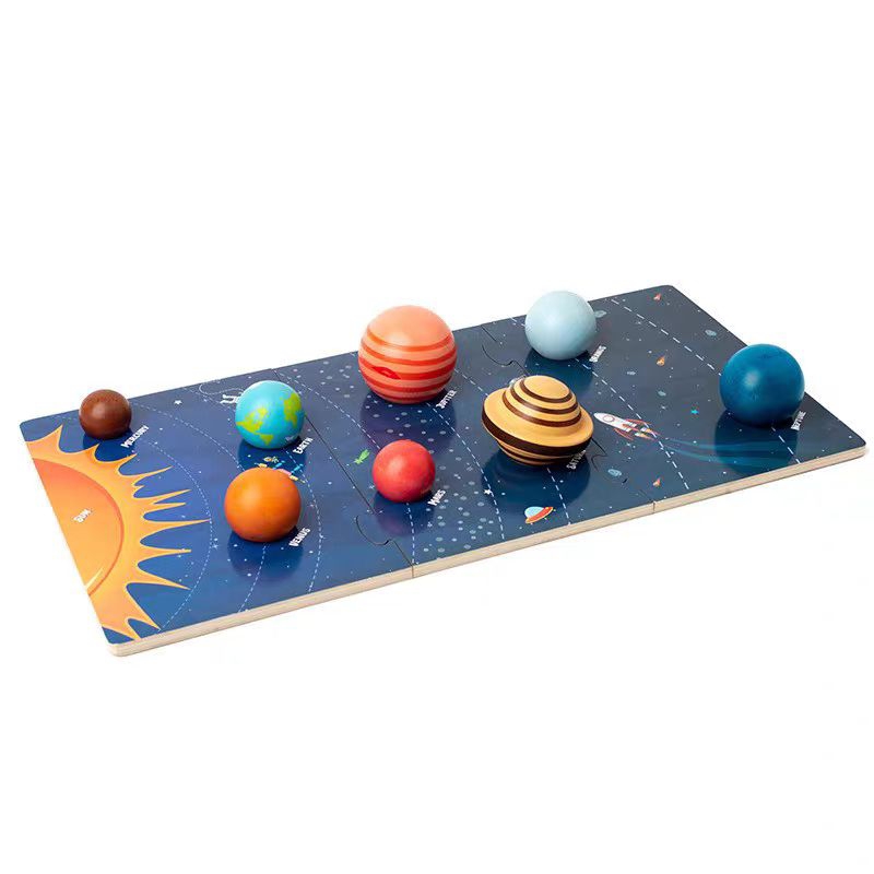 (Ready Stock) Montessori Cultural Teaching Aid Solar System. | Shopee ...