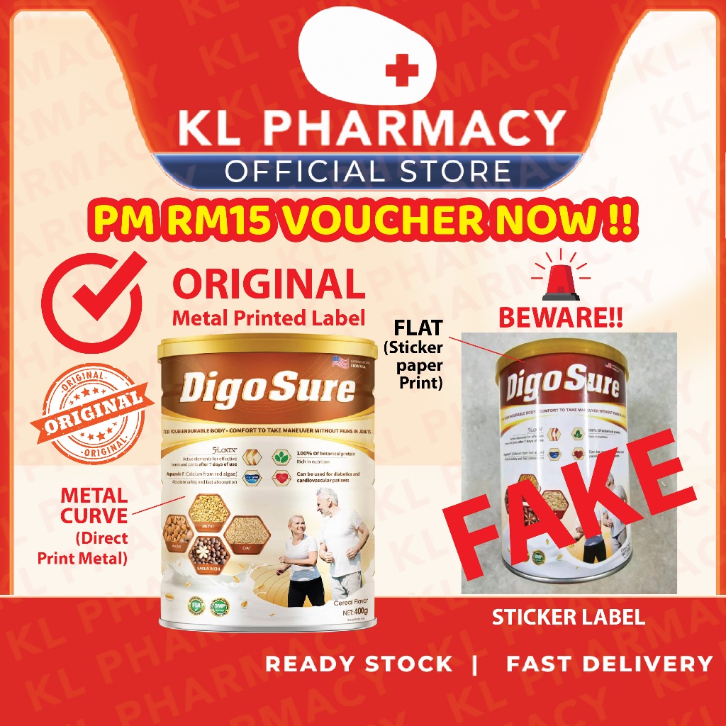 [PHARMACY STOCK][100% ORIGINAL][READY STOCK] Digosure Nut Milk For ...