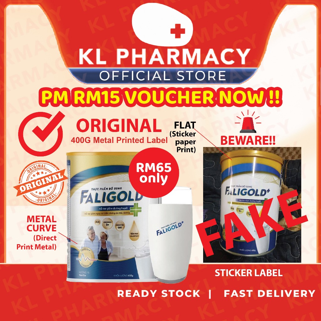 [PHARMACY STOCK][100% ORIGINAL][READY STOCK] FALIGOLD Milk for Diabetic ...