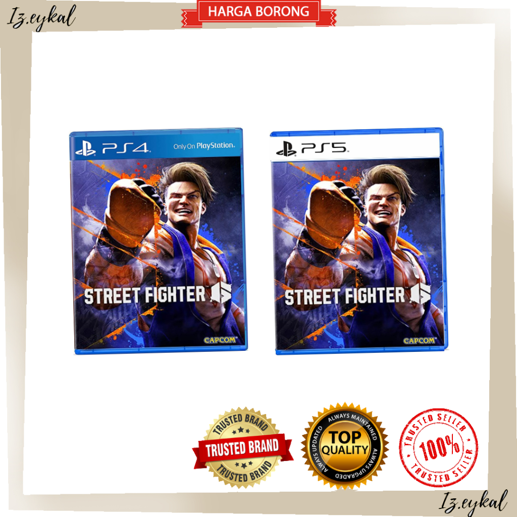 [PHYSICAL DISC] CHEAPEST PS4 PS5 Street Fighter 6 / SF 6 / SF6 R3 Asia ...