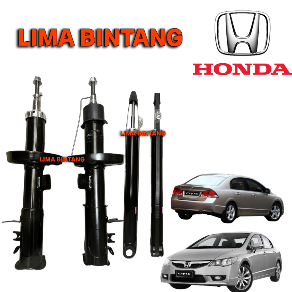HONDA CIVIC FD SNA SNB 2006 - 2012 ORIGINAL SHOWA HONDA FRONT REAR ...