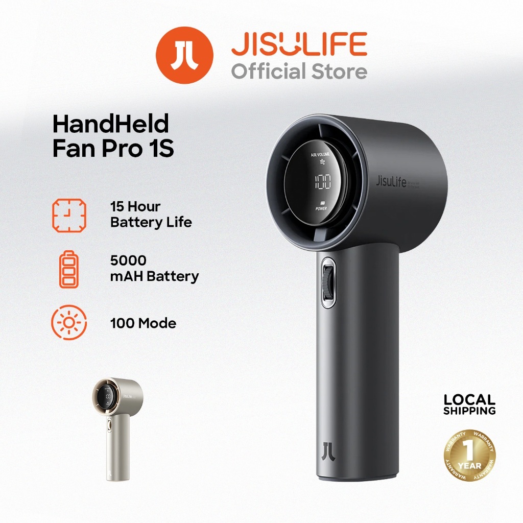 JISULIFE HandHeld Fan Pro 1S New Turbo Mini Fan FA53 | Shopee Malaysia