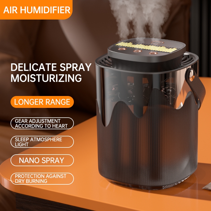 3000ml Large Air Humidifier Three Mist Spray LED Night Light USB Aroma ...