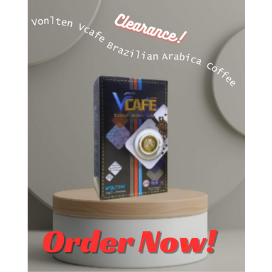 Clearance Stock Volten Café Brazilian Arabica Coffee / VOLTEN VCAFE ...