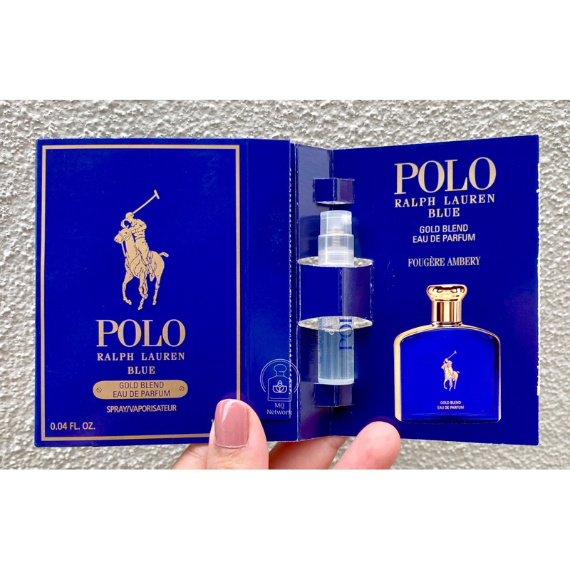 Sample/Vials Ralph Lauren Polo Blue Gold Blend EDP (1.5ml) | Shopee ...