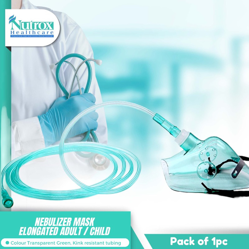 NEBULIZER MASK Adult/Child Elongated Medical Grade PVC (1 Piece ...