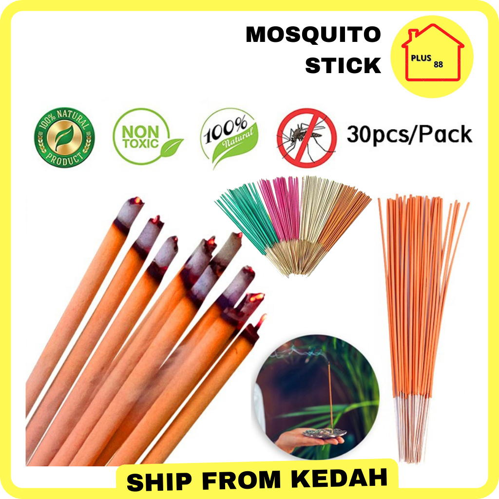 Non Toxic 100% Organic Mosquito Killer Sticks Pembunuh Ubat Nyamuk ...