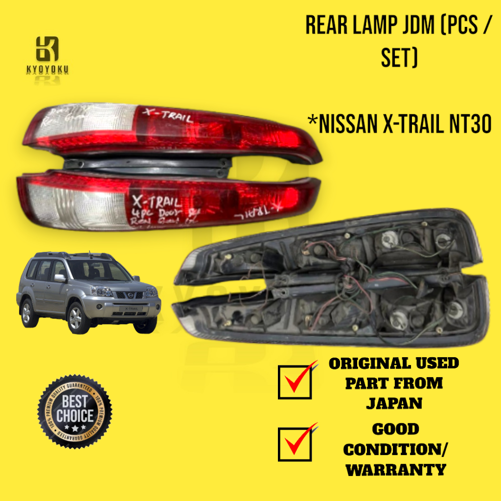 KYOYOKU -Rear Lamp JDM Nissan X-Trail NT30 rear lamp JDM (PCS / SET ...