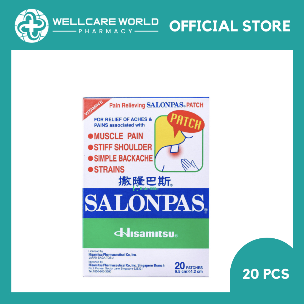 Salonpas Patch (10s/20s/40s) | Shopee Malaysia