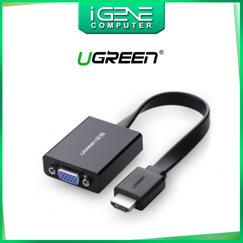 UGREEN 40248 HDMI TO VGA CONVERTER 25CM | Shopee Malaysia