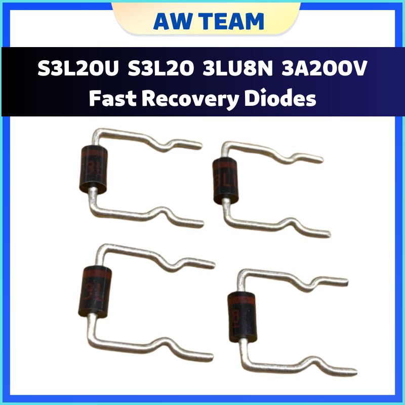 S3L20U Super Fast Recovery Diode 3LU 200V 3A For Repairing Boards Power ...