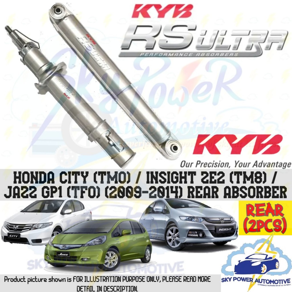 HONDA CITY TMO / INSIGHT ZE2 TM8 / JAZZ GP1 TFO KAYABA KYB RS ULTRA ...