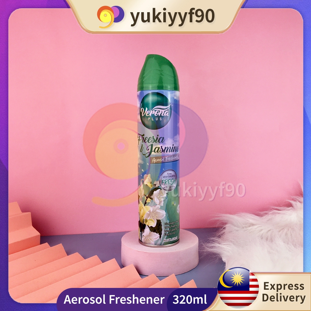 Verona Plus Aerosol Air Freshener Spray 320ml Pewangi Rumah Pewangi ...