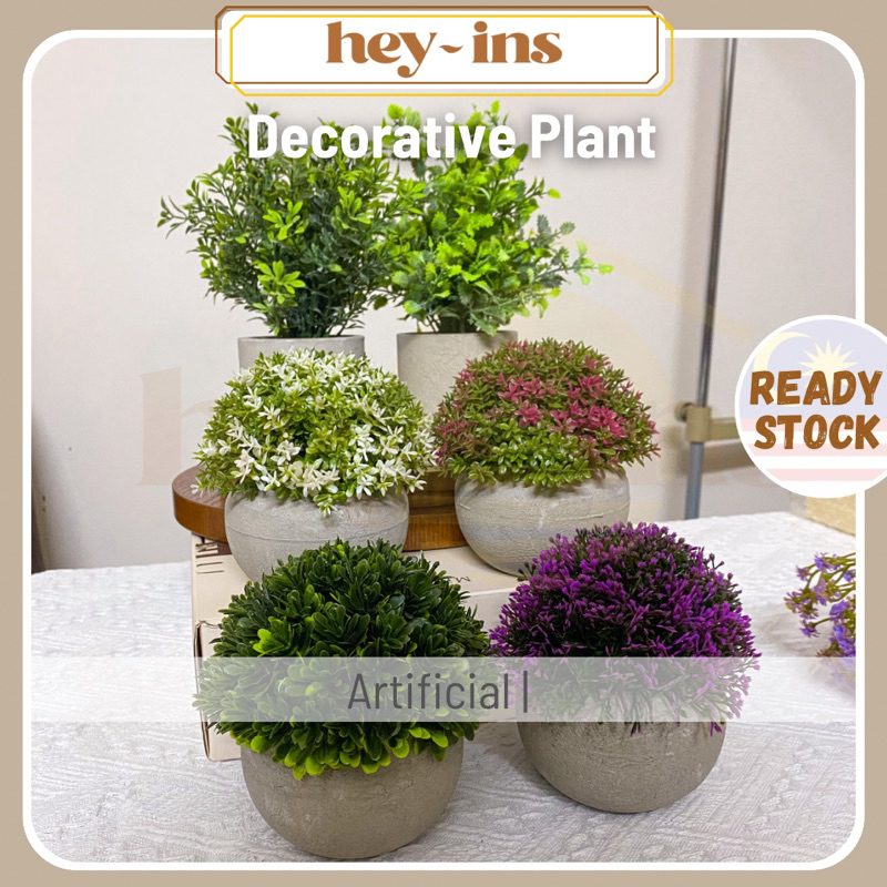Decorative Artificial Plant Decor Home Decoration Table Decor Greenery ...