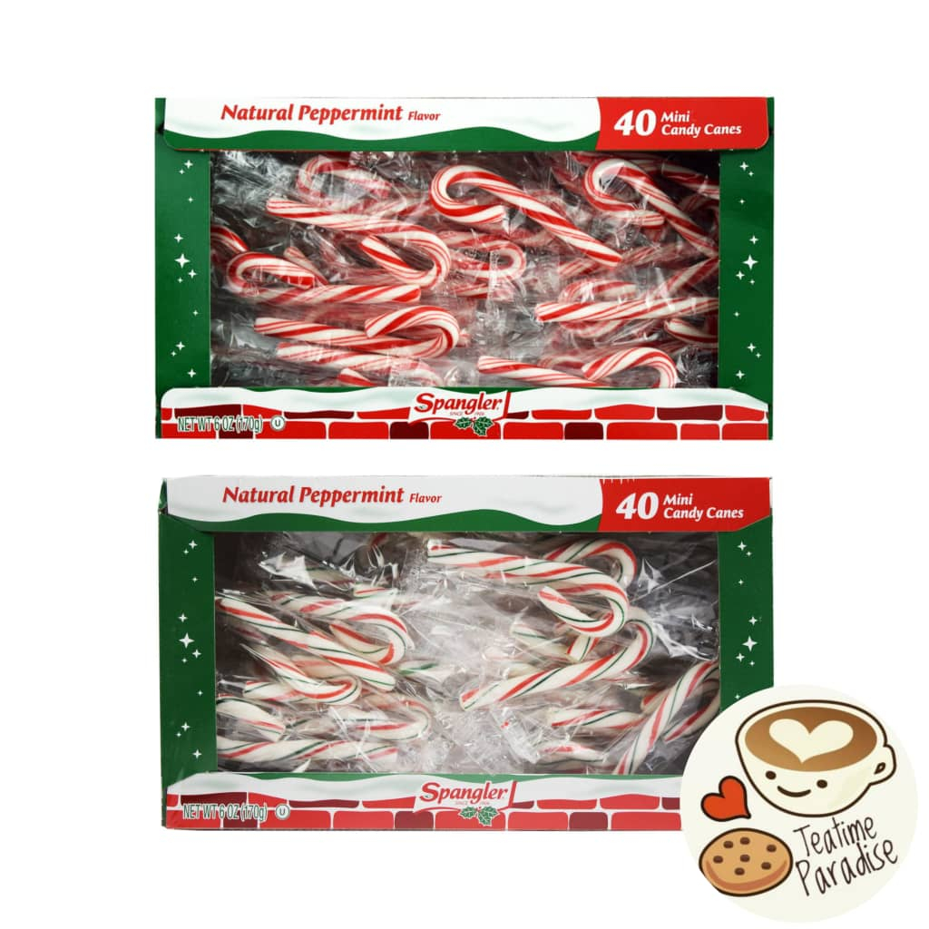 [🎅Christmas🤶] Spangler Mini Peppermint Candy Canes (40sticks) | Shopee ...