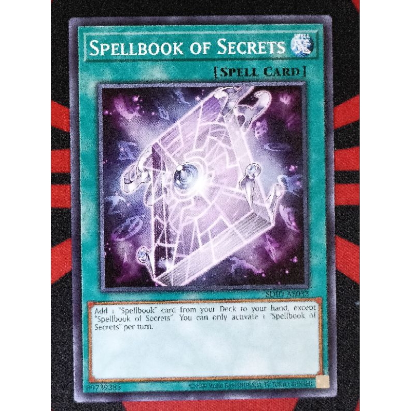 YUGIOH KONAMI SDID-AE033 Spellbook of Secrets (Common) | Shopee Malaysia