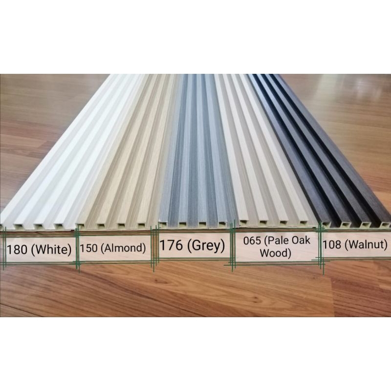 Fluted Wall Panel (RM 161.99 For 6 Pcs) 🔥Free 18 PCS Click 🔥 | Shopee ...