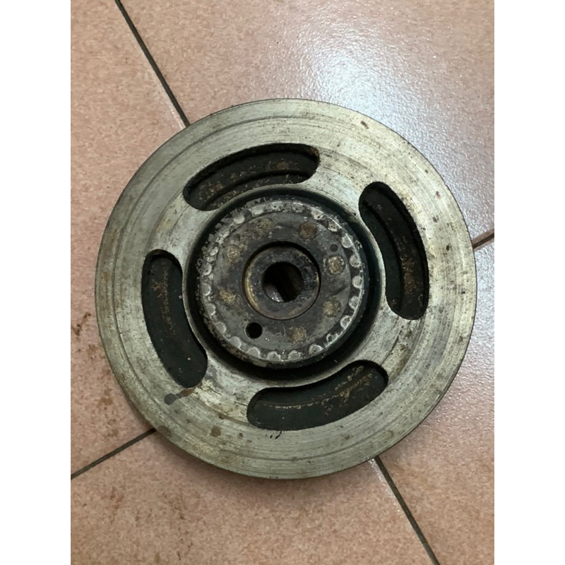 CRANKSHAFT MAIN PULLEY USED ORIGINAL FOR PROTON SAGA BLM GEN2 PERSONA ...