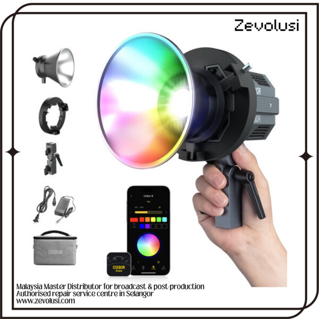 COLBOR CL60R Video Light for Content Creators – RGB Portable LED Studio ...