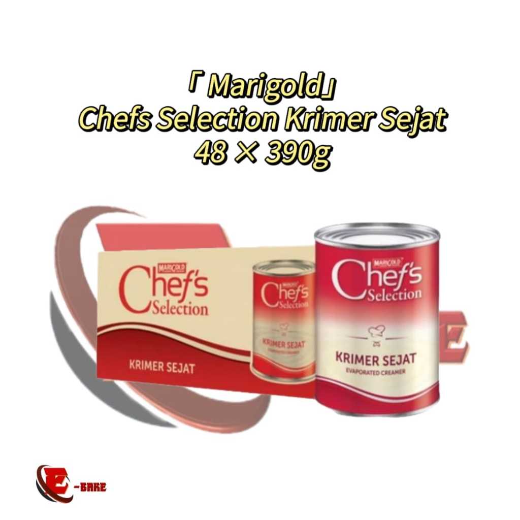 KRIM PEMILIHAN MARIGOLD CHEF KRIM SEJAT SEJAT 48 x 390G(1 CTN) | Shopee ...