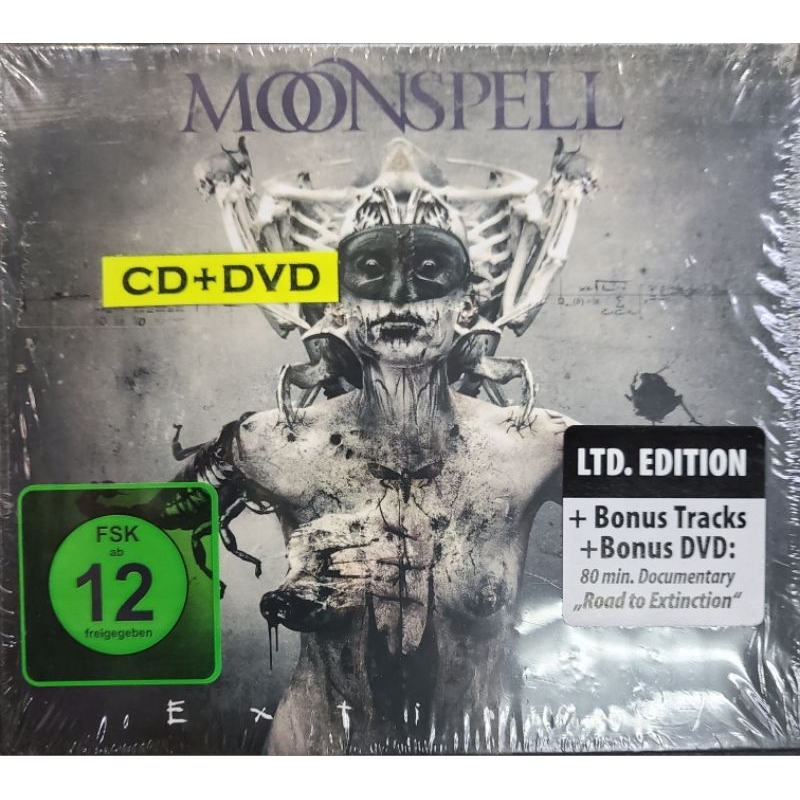 Moonspell - Extinct (CD+DVD) | Shopee Malaysia