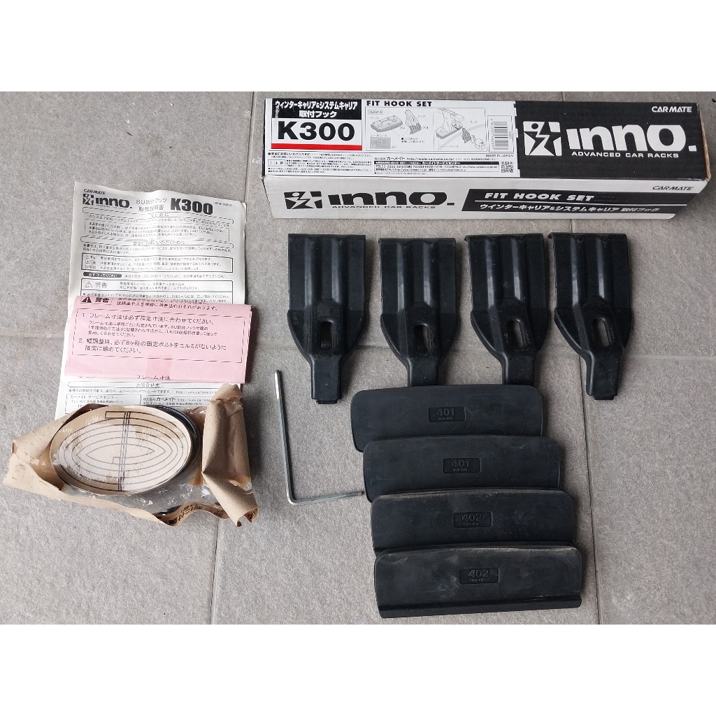 INNO K300 Fit hook set roof rack Odyssey RB1 RB2 Absolute used original Carmate Japan | Shopee ...