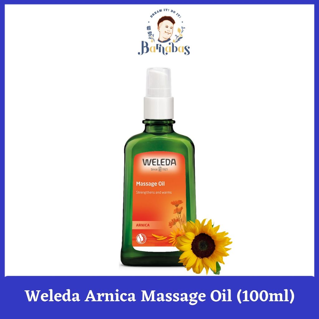 Weleda Arnica Massage Oil (100ml) [Strengthens & Warms] | Shopee Malaysia