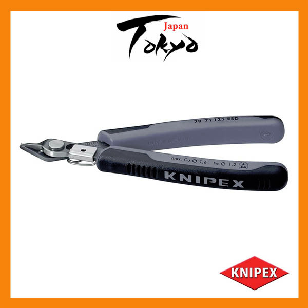 KNIPEX 78 71 125 ESD Electronic Super Knips® 7871125 Precision Sprue ...