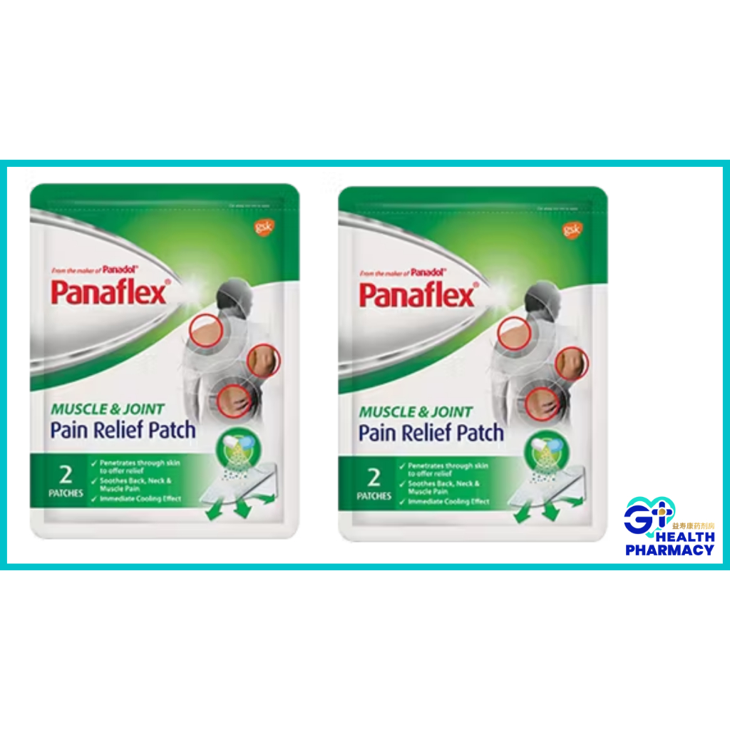 Panaflex Pain Relief Patch (2 sheets) | Shopee Malaysia