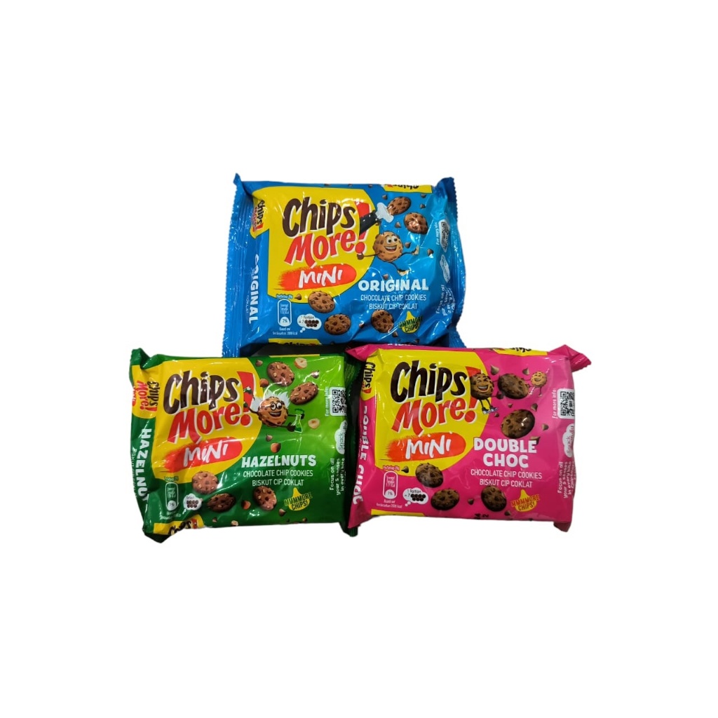 Chips More Chocolate Chip Cookies Flavours Original, Double Choc ...
