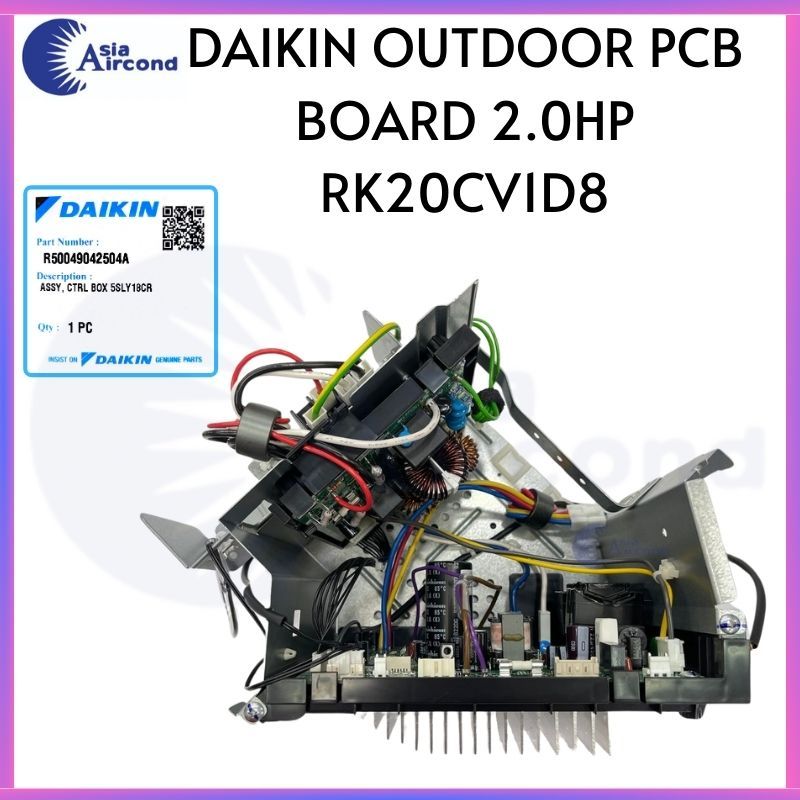 DAIKIN OUTDOOR PCB BOARD 2.0HP【 RK20CV1D8 】(R50049042504A) | Shopee ...