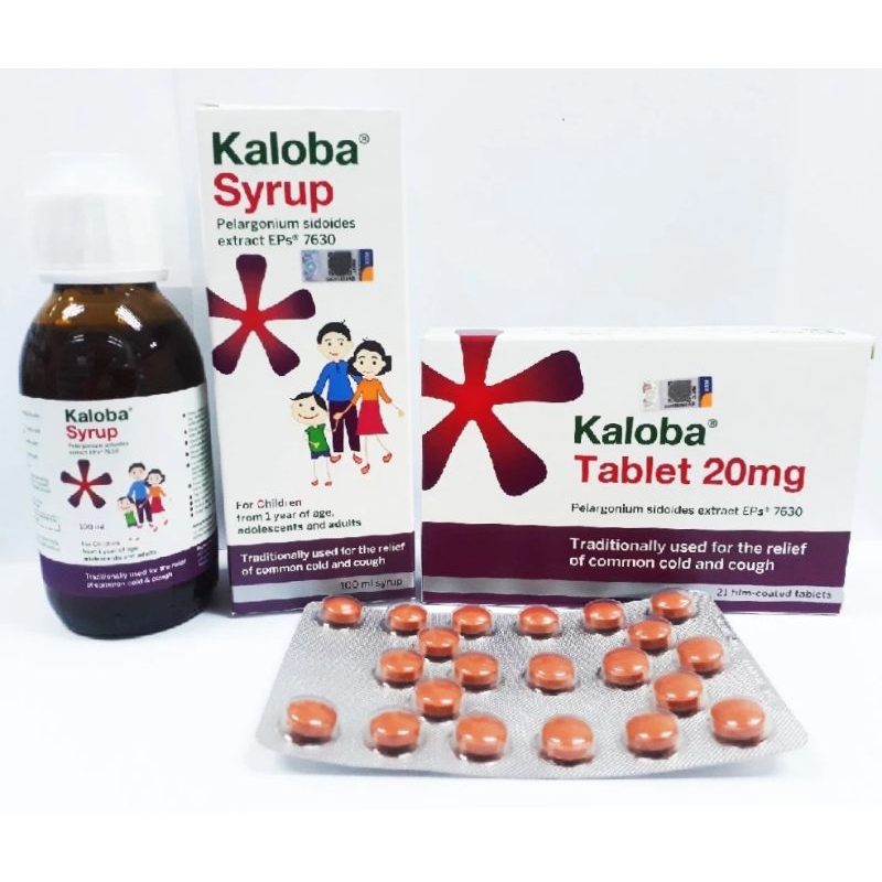 KALOBA PELARGONIUM SIDOIDES EXTRACT ( SYRUP 100 ML / TABLET 21'S ...