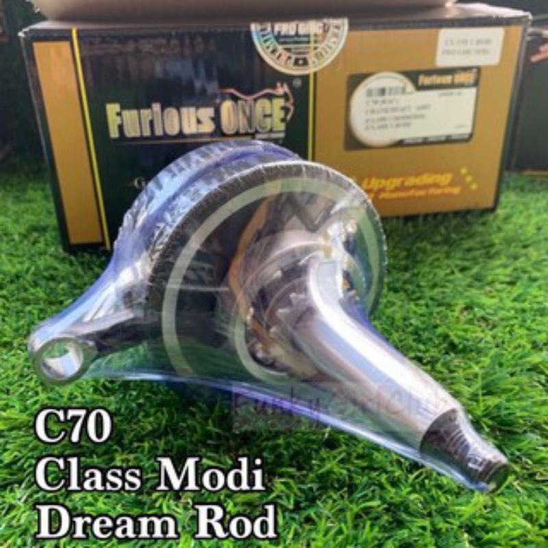 HONDA C70 CRANKSHAFT RACING ASSY CLASS1 MODIFIED & DREAM ROD BATU HITAM CRANKSHAFT RACING ...
