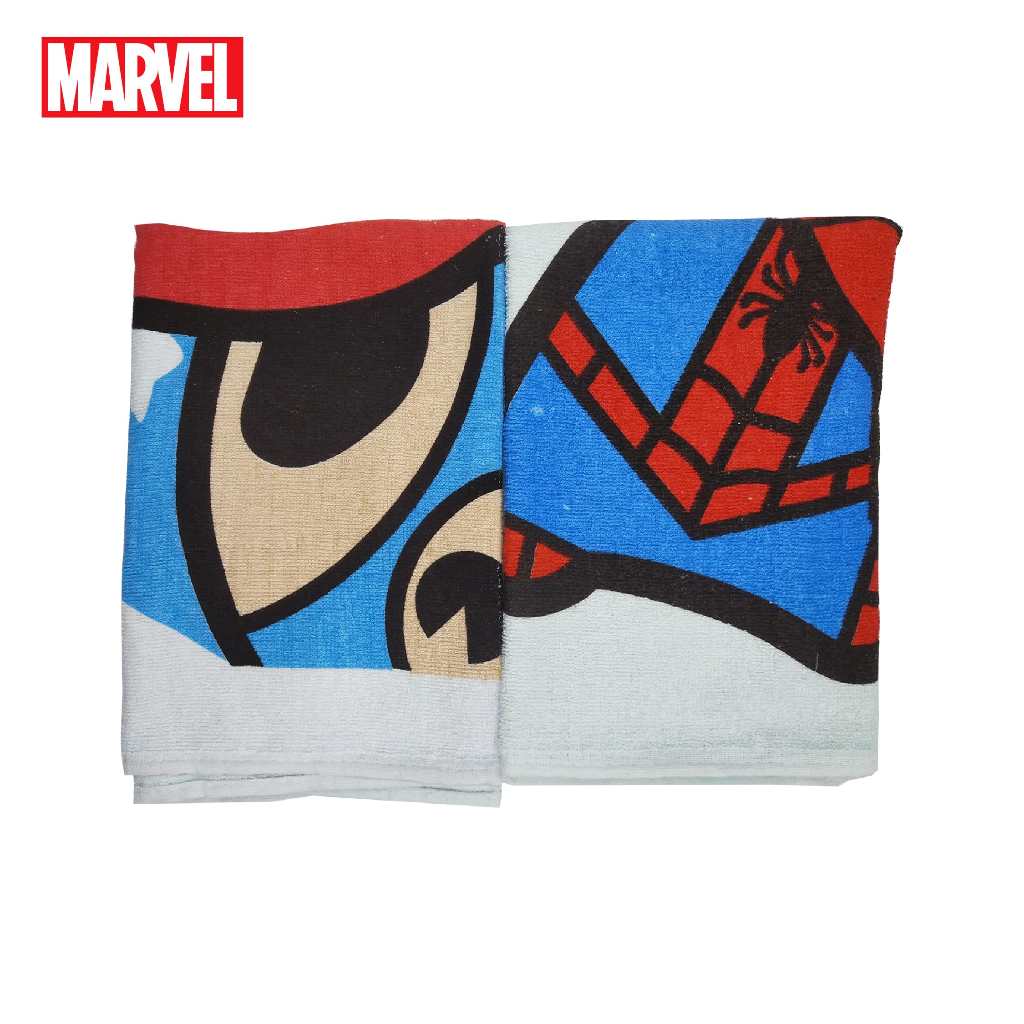 Marvel Captain America/Spiderman Bath Towel (60 x 120cm) | Shopee Malaysia