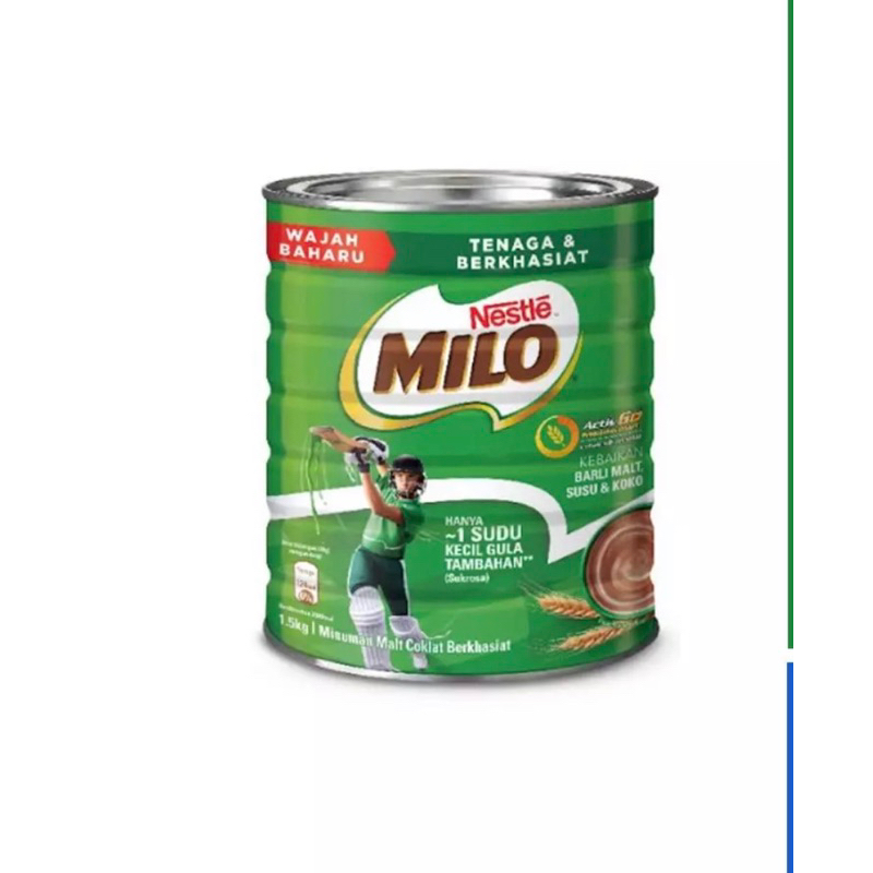 Milo 900g/1kg / 2kg / 2.2kg / 1.1kg/ Milo Hi Fibre / Milo Active Go Tin ...