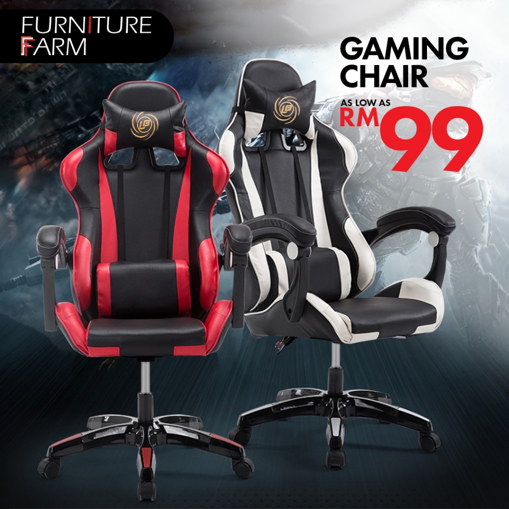 F&F: T-Rex Gaming Chair with RECLINING/office chair/kerusi gaming ...