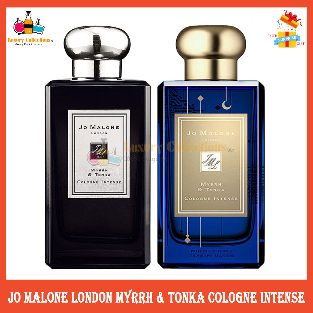 Jo Malone London Myrrh & Tonka / Velvet Rose & Oud Cologne Intense 100ml for Unisex | Shopee ...
