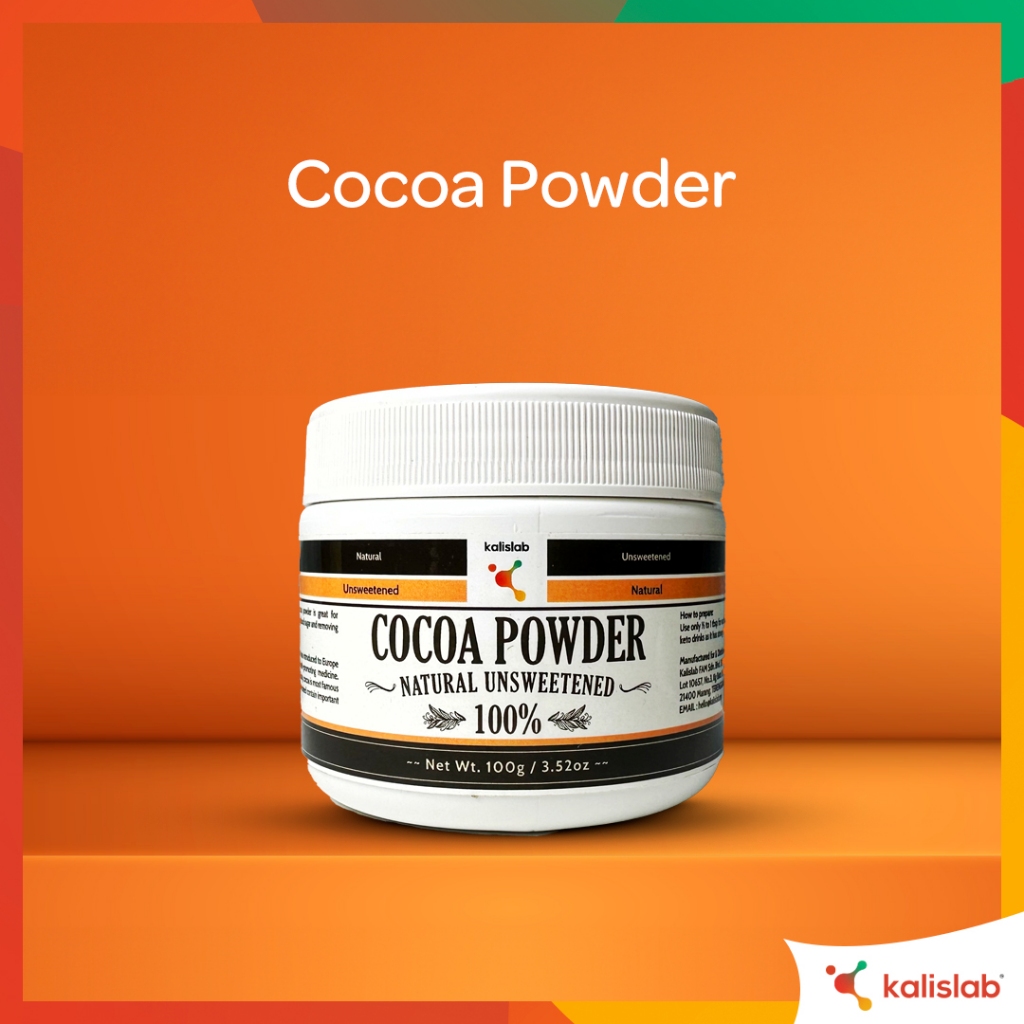Kalislab Original Premium Cocoa Powder Natural Unsweetened (100g) | Shopee Malaysia