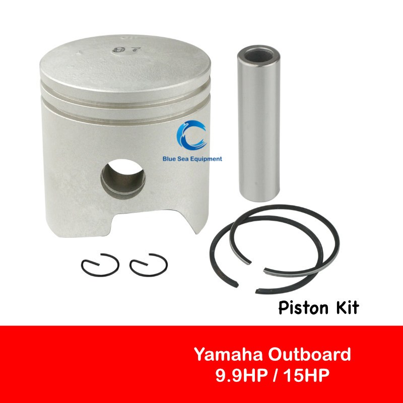 Piston Kit 9.9HP / 15HP Yamaha Outboard (3 Sizes) | Shopee Malaysia